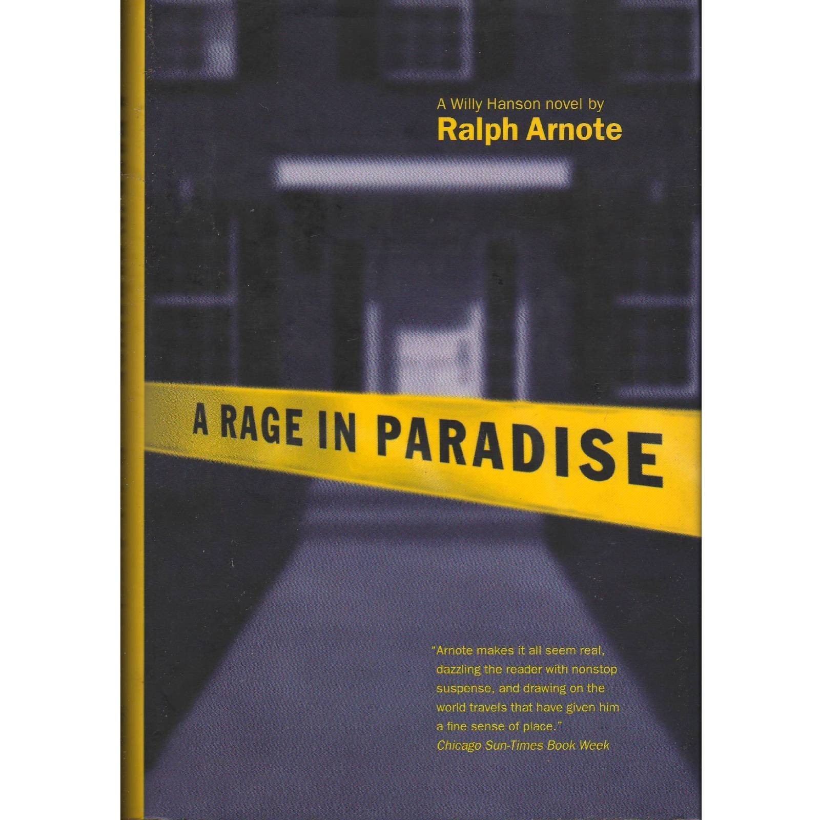 Ralph Arnote A RAGE IN PARADISE 1997 HC DJ 1st Willy Hanson 02M | eBay