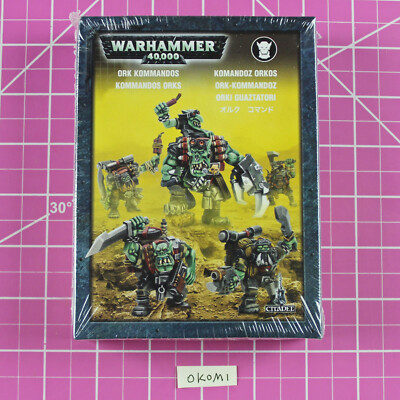 Warhammer 40K Ork Kommandos NIB Metal - OOP - Games Workshop Citadel ...