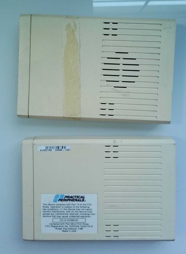 Practical Peripherals PM14400FXMT External Modem (No Power Supply. Lot ...