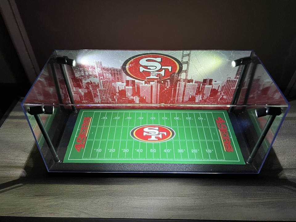 San Francisco 49ers Custom 2 Card PSA display case w/ LED lights | eBay
