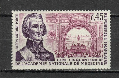 S25076) France 1971 MNH Medical Academy 1v | eBay