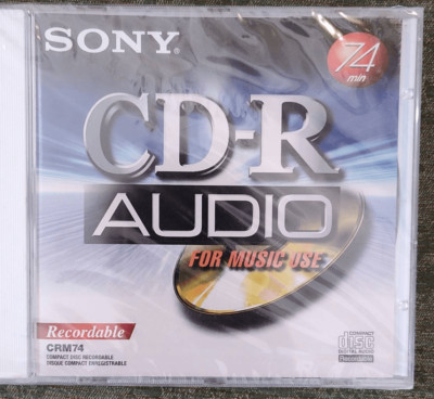 Sony CD-R 74 Min Recordable Compact Disc. Factory sealed. | eBay