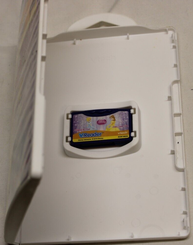 VTech V.Reader Disney Princess Interactive E-Reading System Cartridge ...