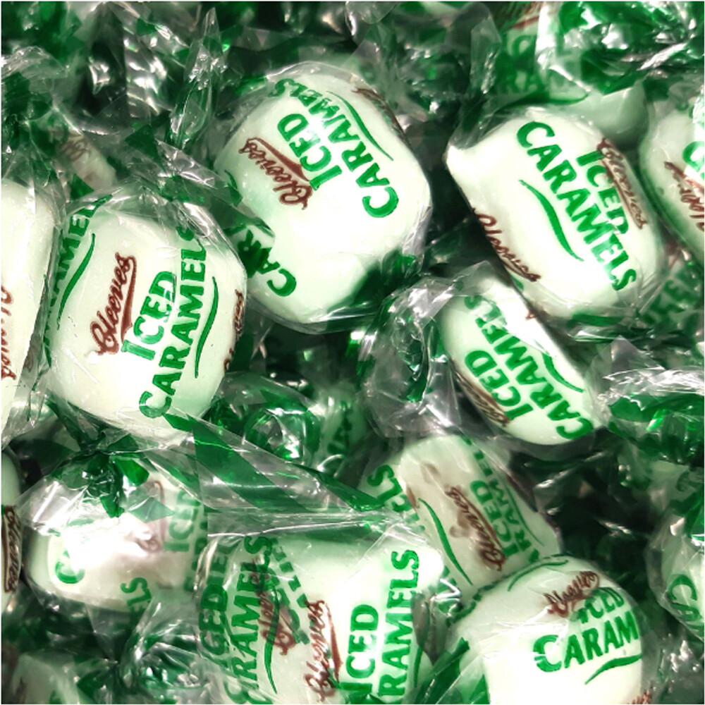 Cleeves Iced Caramels Original, Salted, Mint Toffees Retro Candy Sweets ...