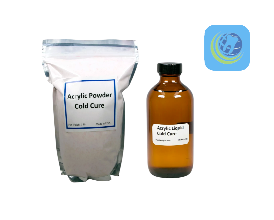 Dental Laboratory Dentist Self Cure Self Curing Acrylic Kit Light Pink ...