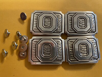 Lot of 4 Ohio State University Conchos with Screws | eBay