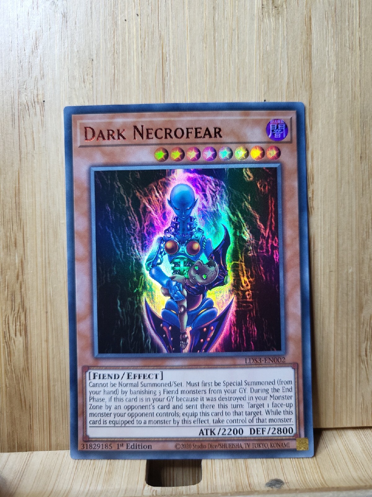 Yu-Gi-Oh! I 🏆Dark Necrofear RED - 1st Edition🏆ULTRA RARE Card | eBay