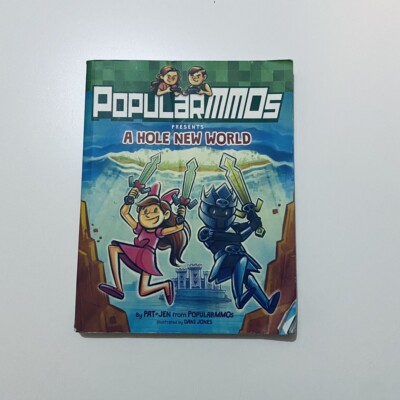 PopularMMOs Paperback Book A Hole New World by Pat & Jen NEW | eBay