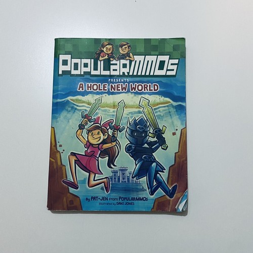 PopularMMOs Paperback Book A Hole New World by Pat & Jen NEW ...