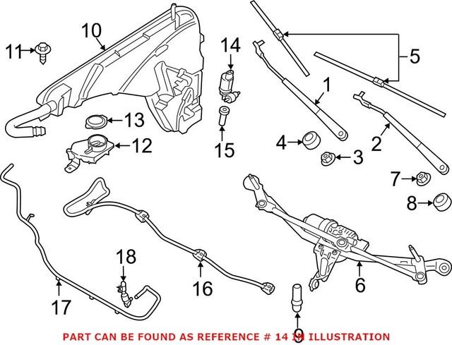 BMW Windshield Washer Pump OEM 67128736998 Ag0171 for sale online | eBay