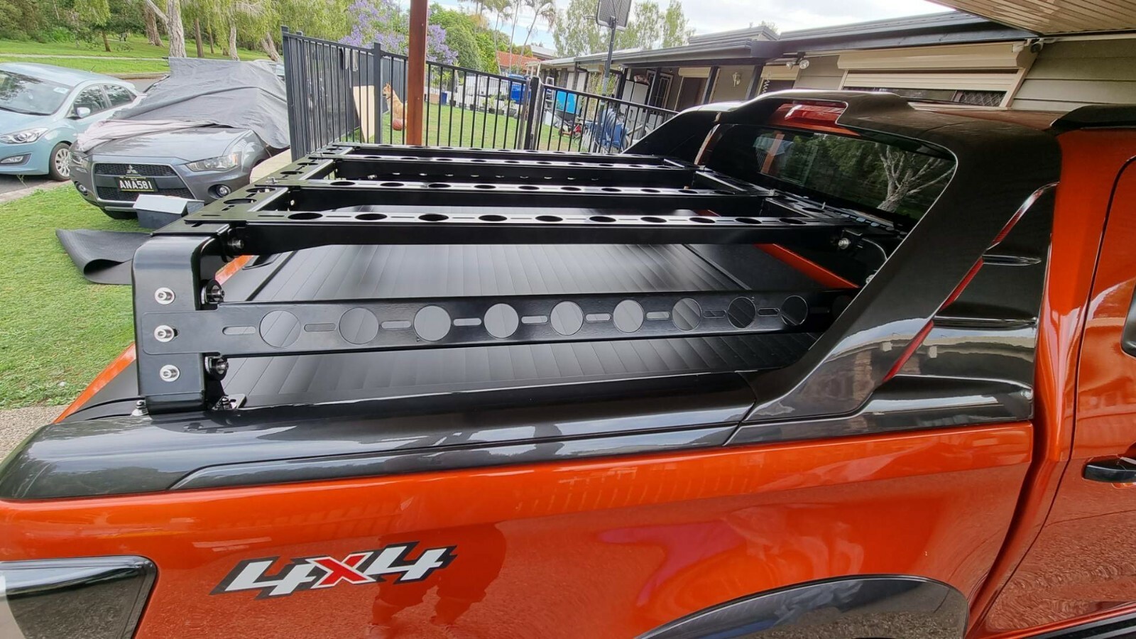Ute Tub Rack Universal Ladder Roof Multi function fit Hilux Ranger ...