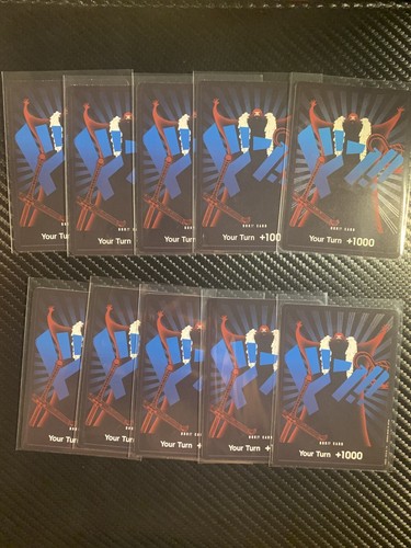 ONE PIECE TCG: 10x DON!! Cards Buggy Double Pack Emperors in the New ...