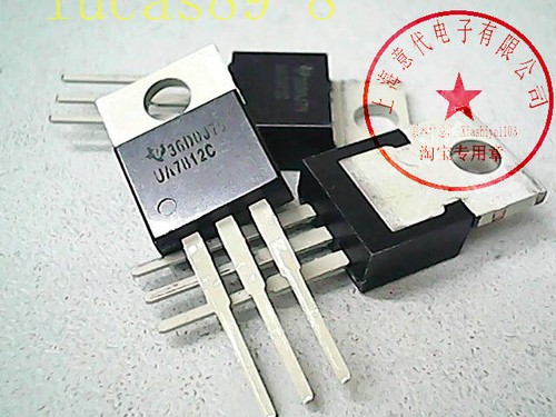 5PCS UA7812CKC IC REG LDO 12V 1.5A TO220-3 UA7812 7812 UA7812C 7812C ...