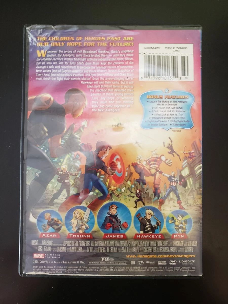 Next Avengers Heroes Of Tomorrow Characters