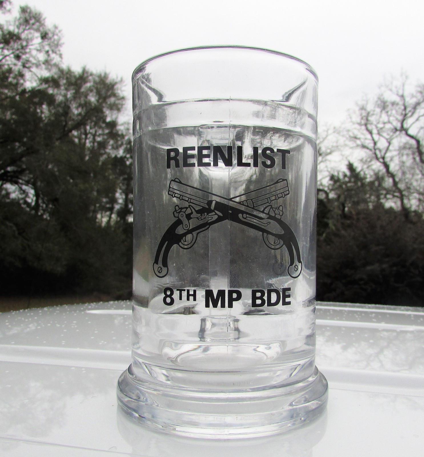 8th Military Police Brigade Beer Mug - Schofield Barracks, HI - 8th MP ...