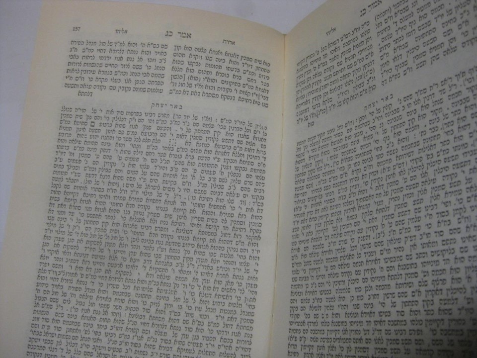 Hebrew ADERET ELIYAHU on the Torah by the VILNA GAON אדרת אליהו על ...