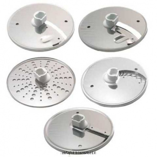 KitchenAid KFP7DS Food Processor 5-Piece Disc Set fit 9-12 cup KFP740 ...