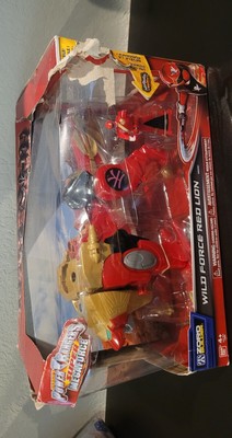 POWER RANGERS 2014 SUPER MEGAFORCE WILD FORCE RED RANGER LION BANDA | eBay