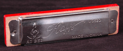HAPPY Harmonica-AI Bei-Wood & Tin-UC520-Music Instrument-Blues Country ...