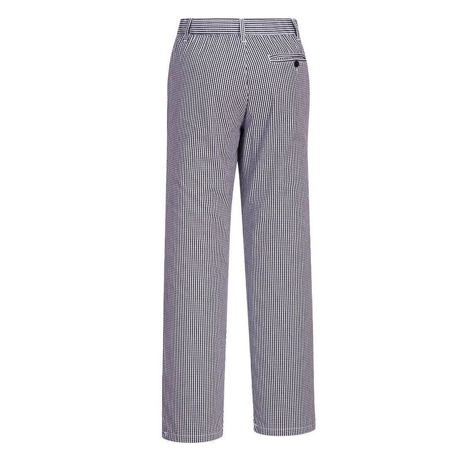 Blue Check Chefs Trouser 100% Cotton Mens Chefs Trouser | eBay
