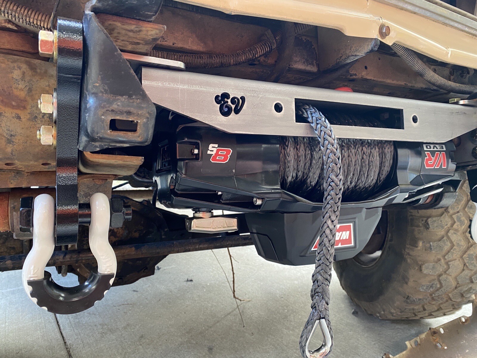 EV 81-87 GM Truck / 81-91 Suburban K5 Crewcab CUCV K30 Behind Bumper ...