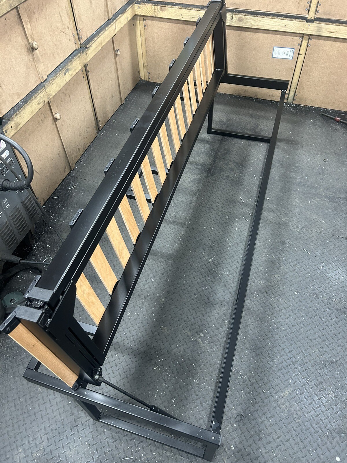 VW Caddy Maxi Campervan Bench Seat Bed Pull Out Storage Camper Race Van ...