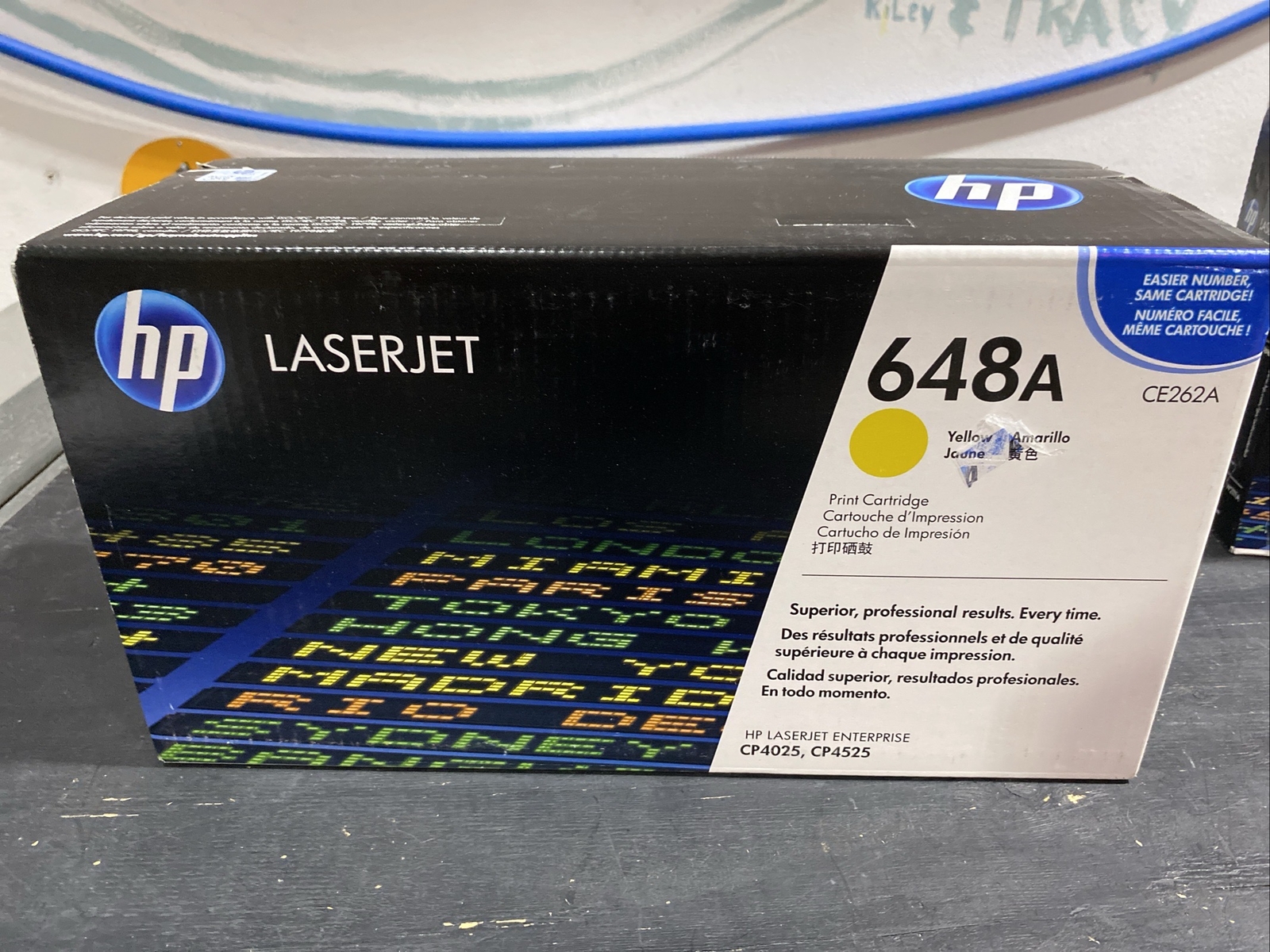 HP 648A (CE262A) Yellow Laser Toner Cartridge 884420186854 | eBay