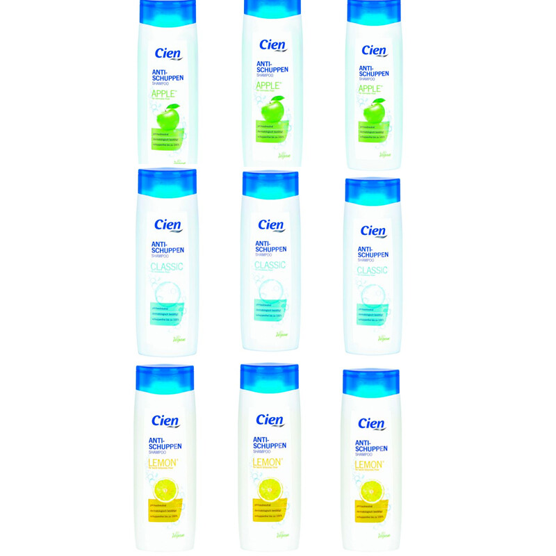 Cien Anti-Schuppen Shampoo Vegan pH-Hautneutral Classic Apple Lemon ...