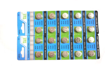 1.5V Coin Cell Batteries 20 Pcs AG13 LR44 SR44 A76 Button Cell ...