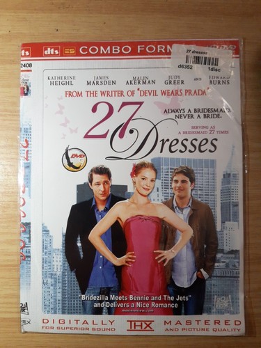 27 Dresses DVD Slip (REGION 2 PAL) | eBay