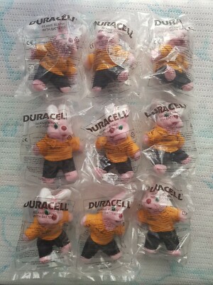 9x Duracell Beanie Bunny with Battery - Collectable Plush toys - Brand ...