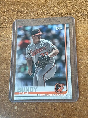 2019 Topps Baseball Team Edition # BO-5 Dylan Bundy Baltimore Orioles ...