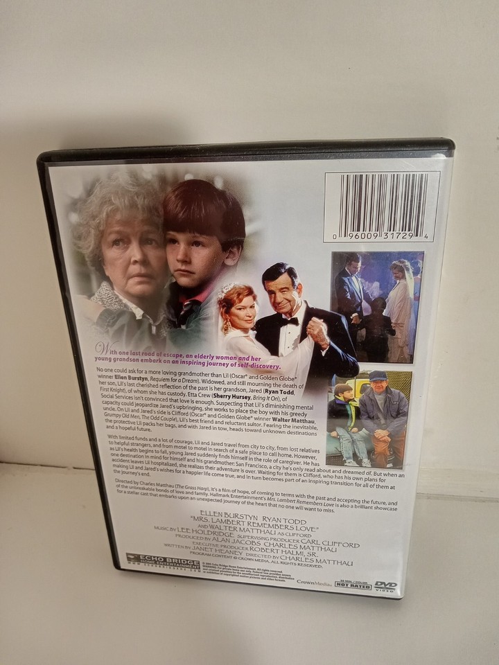 Mrs. Lambert Remembers Love DVD Movie 96009317294| eBay