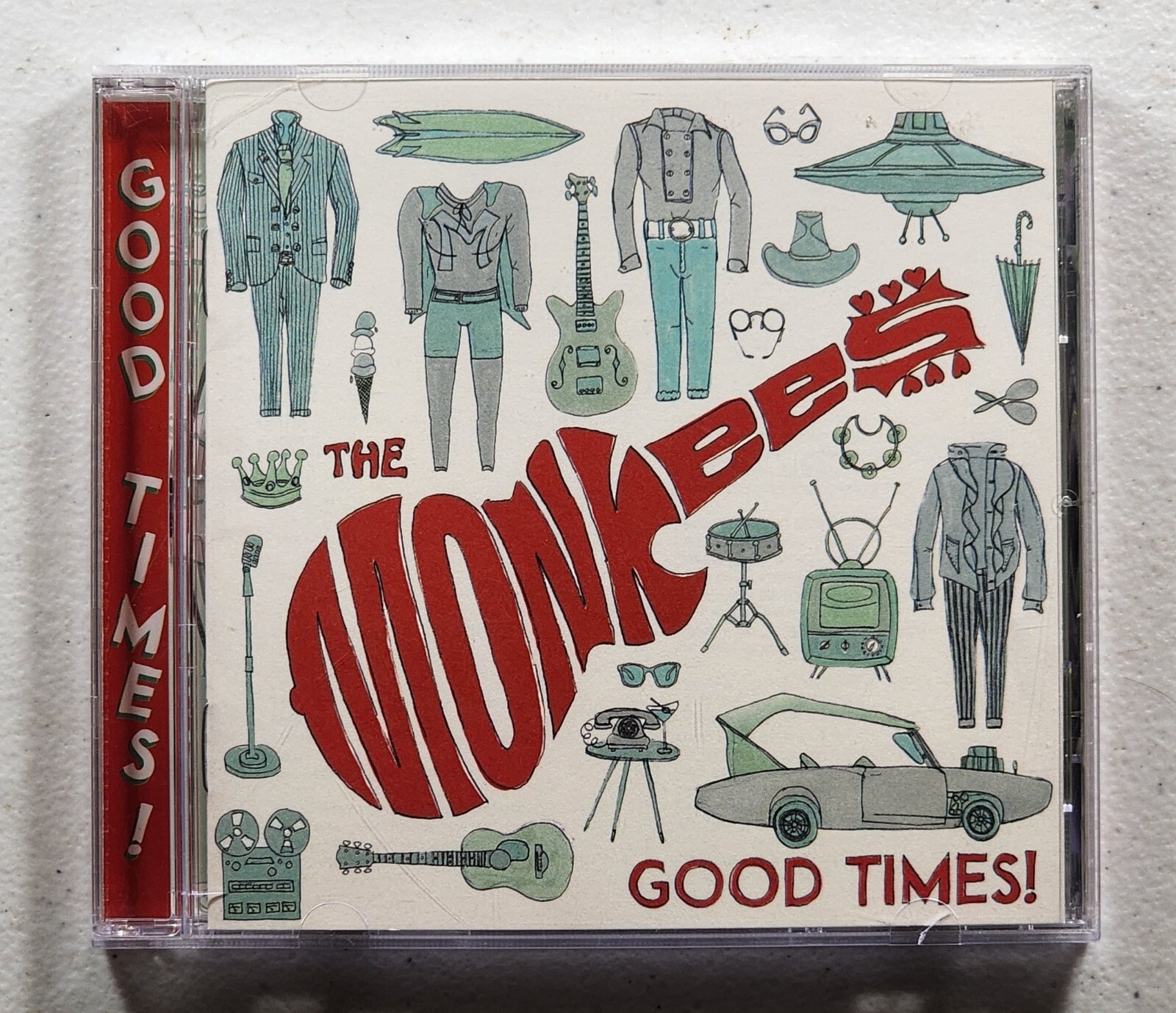 The Monkees - Good Times! (CD, 2016) Peter Tork, Mickey Dolenz, Mike ...