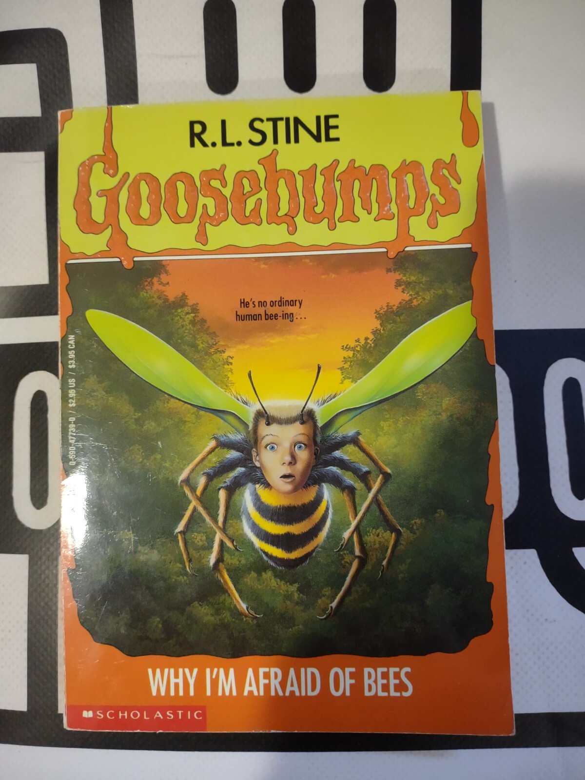 Goosebumps #17: Why I'm Afraid of Bees by R. L. Stine 1994 Paperback ...