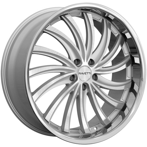 Ravetti M15 22x9 5x120 +35mm Brushed/SSL Wheel Rim 22" Inch | eBay