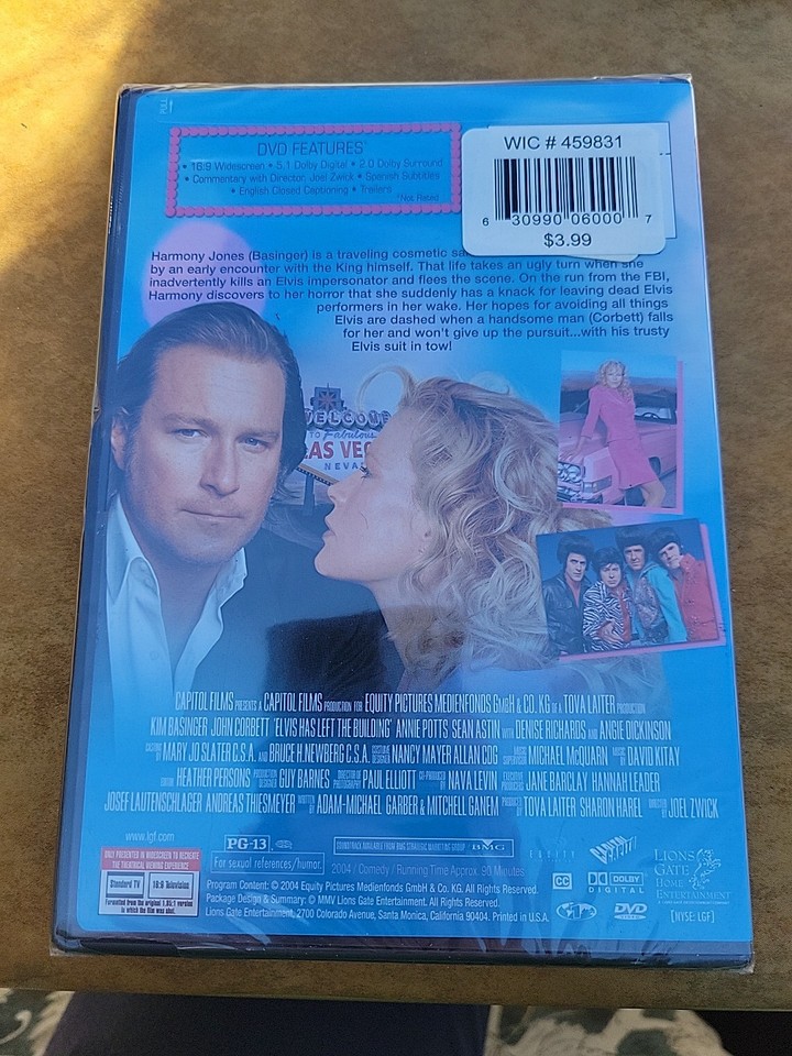Elvis Has Left The Building (DVD) Kim Basinger, Denise Richards ...