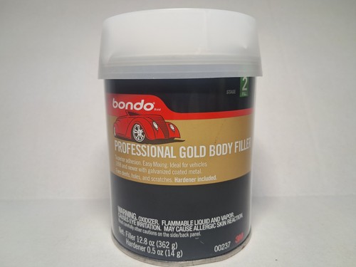 Bondo Professional Gold Body Filler 12.8 oz Plus Hardener 0.5 oz | eBay