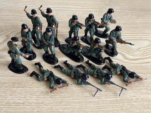 Vintage 1980s, Matchbox, WW2 German Infantry, 1/32 Scale, Painted Toy ...