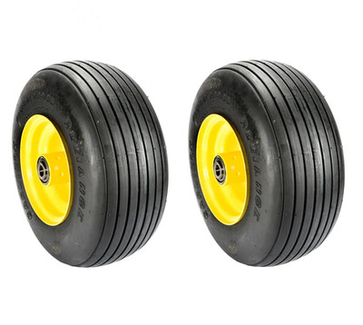 Set of 2 Caster Wheel Assembly For John Deere TCA19309 for ZTRAK Z810 ...