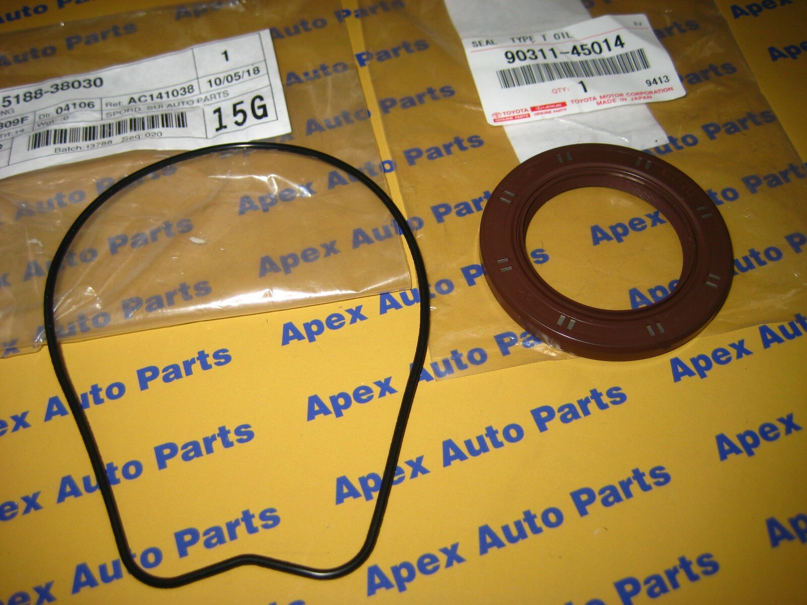 Toyota 22R 20R Front Main Seal and Oil Seal OEM Factory 4Runner Pickup ...