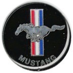 Mustang Steering Wheel Emblem Mustang 64 1965 66 67 68 69 70 71 72 73 ...