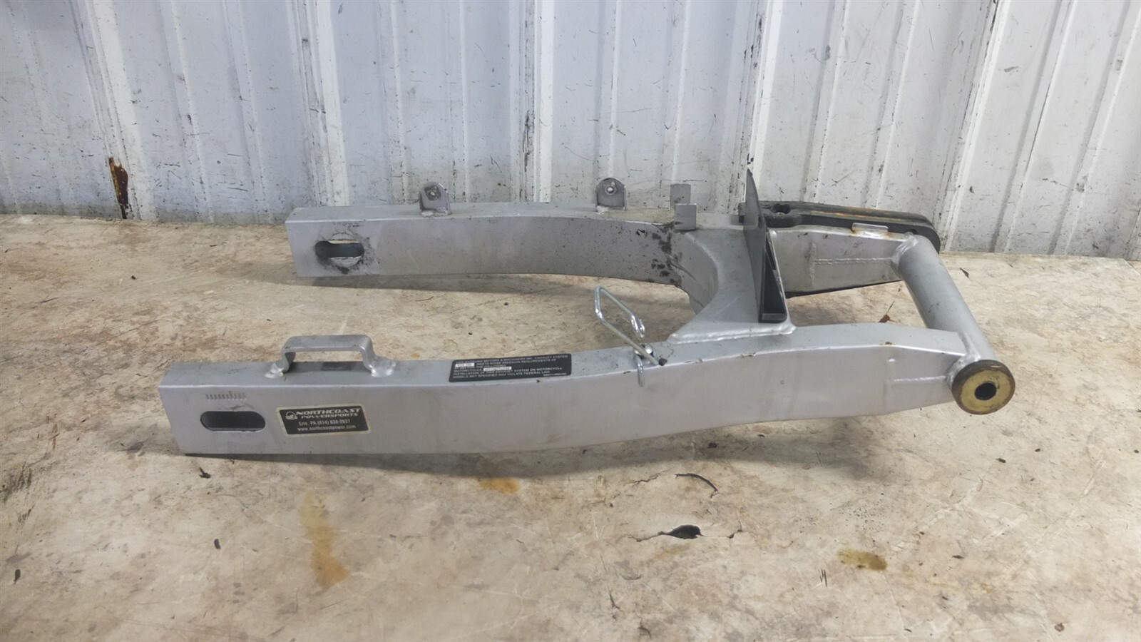 07 United Motors Hyosung V2S GT250 GT 250 Swingarm Swing Arm | eBay