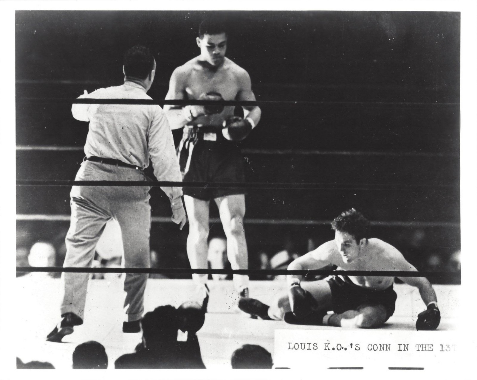JOE LOUIS KO's BILLY CONN 8X10 PHOTO BOXING PICTURE | eBay
