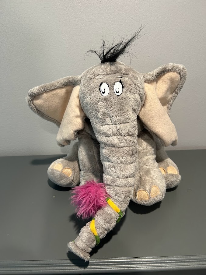 14” Dr Seuss Horton Hears a Who Elephant Plush Macy's 2008 Stuffed ...