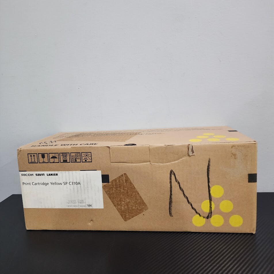 Ricoh 406347 SPC310 Yellow All-in-One Print Cartridge - Standard Yield ...