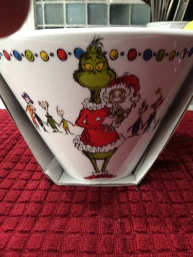 DR.SEUSS THE GRINCH WHO STOLE CHRISTMAS MAX RAMEN NOODLE BOWL W ...