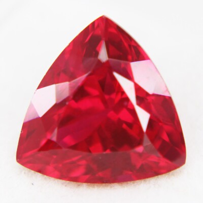 6-8 Ct Natural Red Ruby Trillion Shape Certified Loose Gemstone | eBay