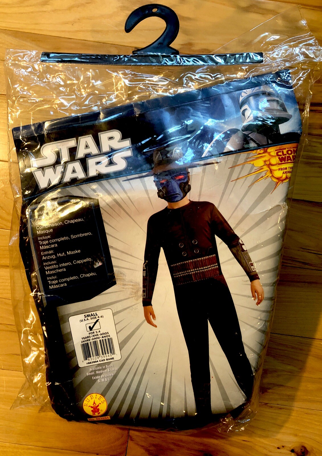 Rubies Star Wars Clone Cad Bane Child's Halloween Costume Small 4-6 NEW ...