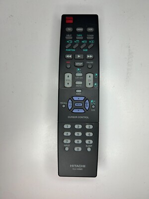 Hitachi CLU-433MC Remote Control, OEM for D56W25, 27MMV30B 27MM20B ...